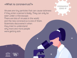 Living and studying in the time of COVID-19: useful cards with tips